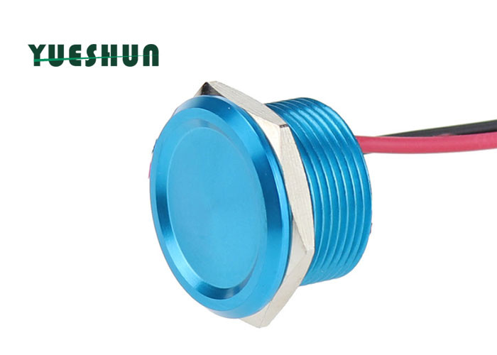 Metal Normally Open Push Button Switch 25mm Mounting Panel Easy ...