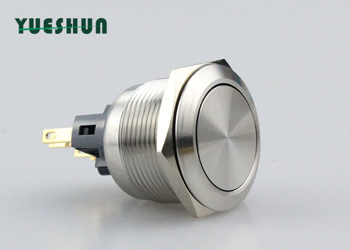 IP67 Metal Momentary Push Button Switch , 22mm Momentary Push Button ...